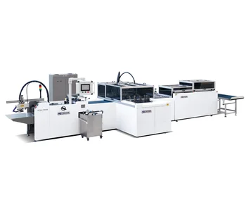 Zfm-700k Automatic Lever Arch File Machine Box Maker Case Making ...