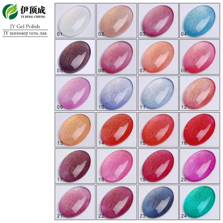 Ydc New Bottle Color Chart Long Lasting Nail Polish Supplies New ...