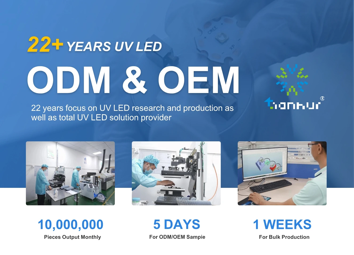 3w Uv Led Module Ultra Violet 365nm Pcb Uva High Power 10w Uv Led 3 4 ...