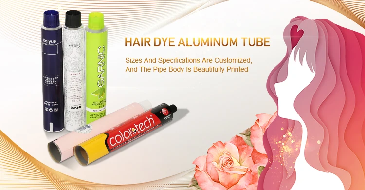 Customized Printed Hair Color Dyeing Packaging Aluminum Tube| Alibaba.com