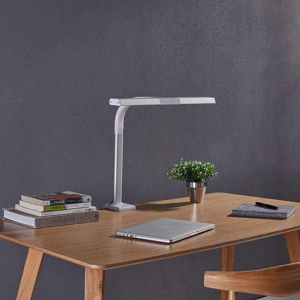 Shadowless Gooseneck LED Clip Study Desk Lamp - Efficient Lighting