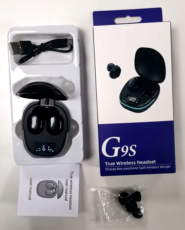 G9s Tws Breathing Light Game Wireless Earphones No Delay In Ear Mini ...