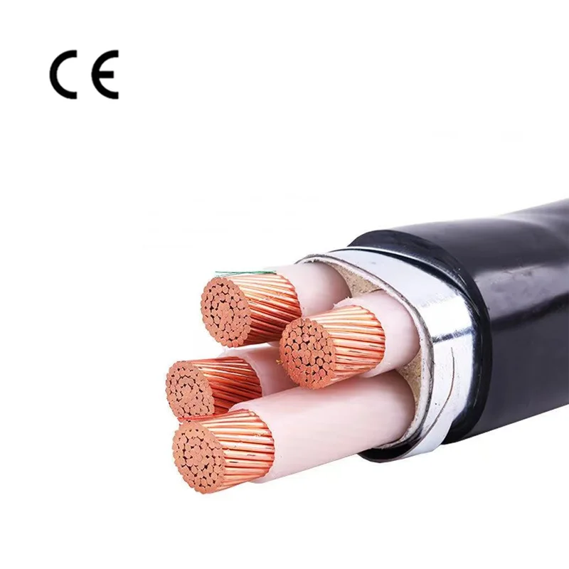 0.6/1kv Copper Armoured Cable 4 Core 25mm 50mm 95mm2 120 Mm Flame Resistant Cables - Buy ...