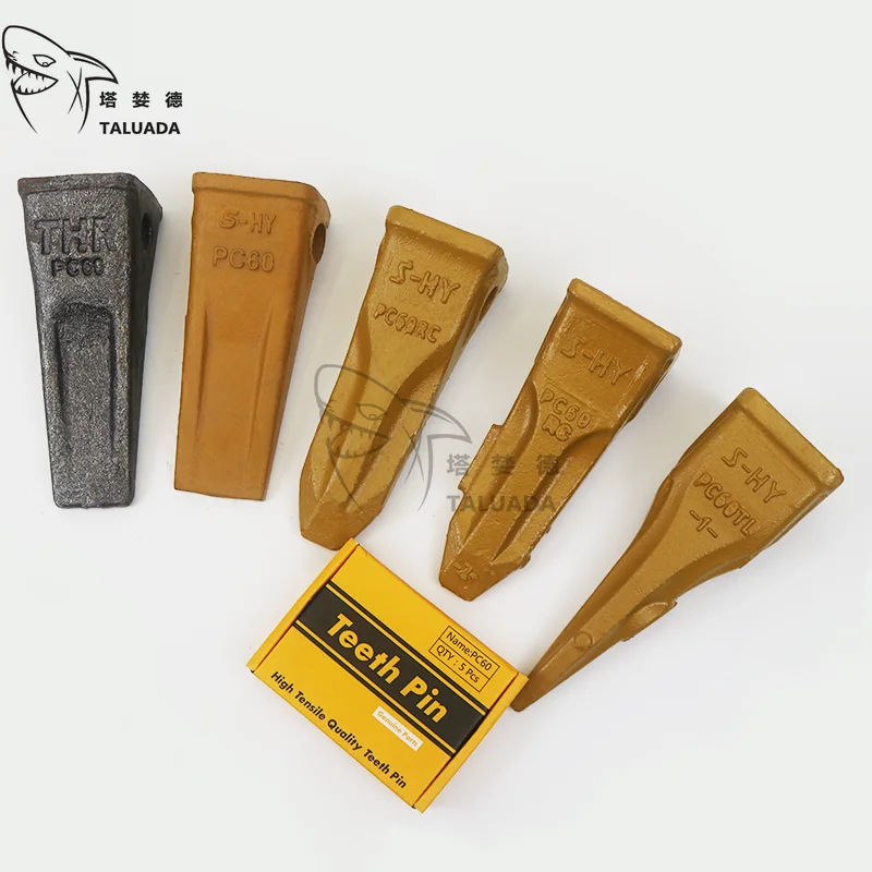 TALUADA Excavator Komatsu PC60 SWE50 SWE60 Bucket Teeth