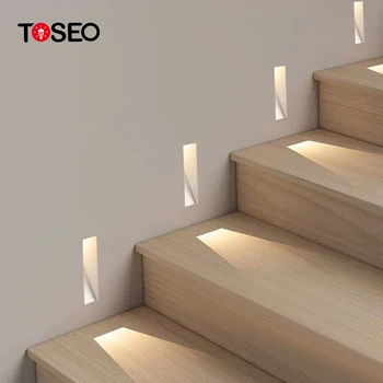 Toseo Square Stair Light Indoor Walking Wall Stair Lighting Foot Led ...