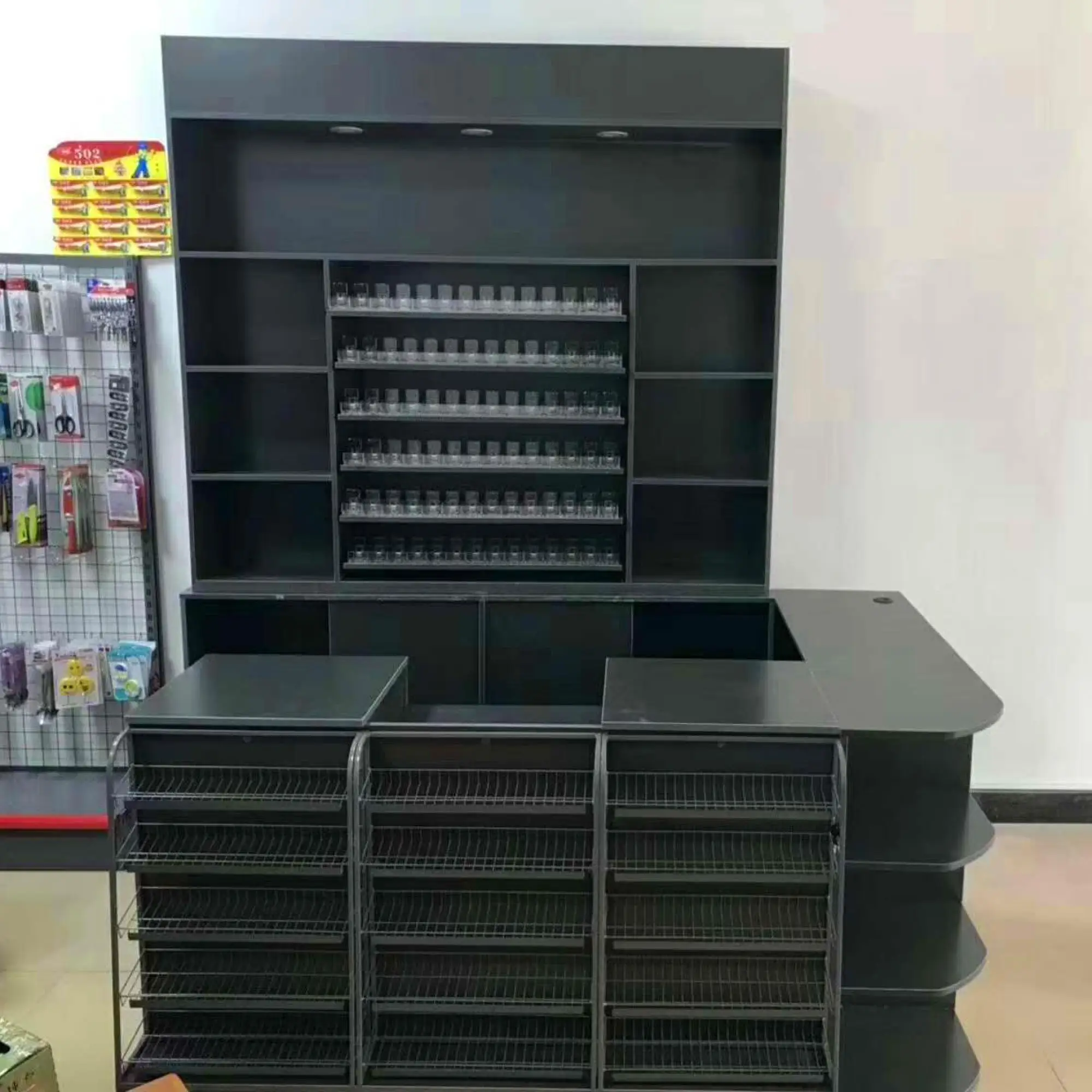 Grocery Stores Wooden Checkout Counter For Sale - Buy Shop Cash Counter ...