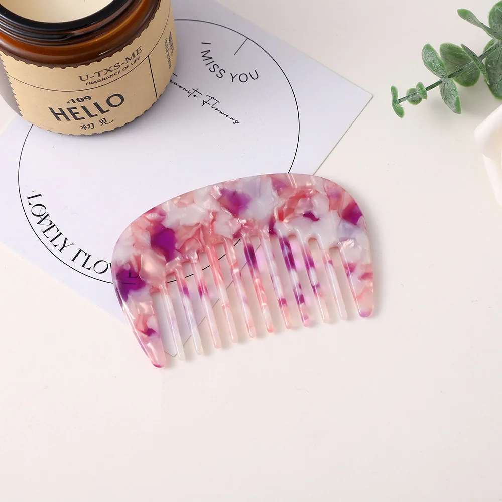 Korea Style Large Size Cellulose Acetate Hair Combs High Quality Comb ...