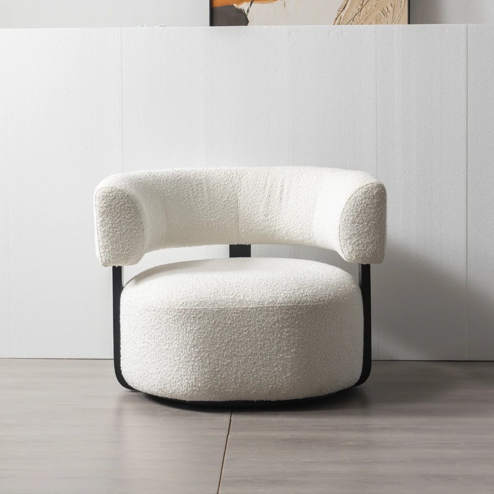 Alibaba.com: Premium Ottoman Chair with Ash Wood Frame, Velvet Fabric ...
