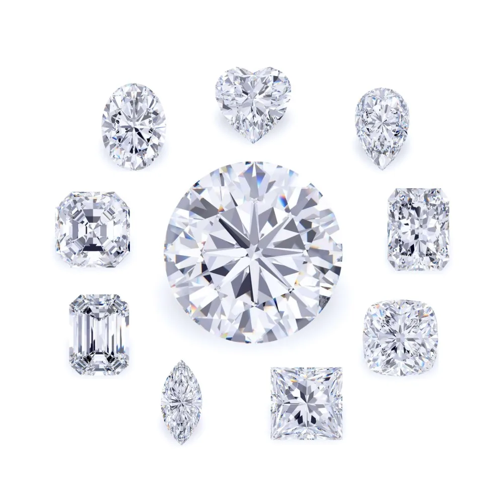 Igi & Gia Certified Round Brilliant Cut Lab Grown Diamonds Handcrafted ...