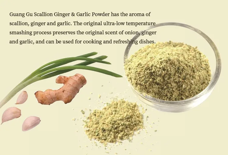 Cooking Condiments - 38g Mixed Spices Scallion Ginger Garlic Powder