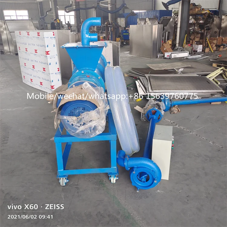Cattle Dung Slurry Dewatering System/drying Machine/cow Manure ...