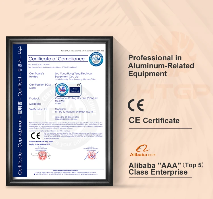 Htgp Htgp Industrial Square Steel Billet Continuous Casting Machine 1 ...