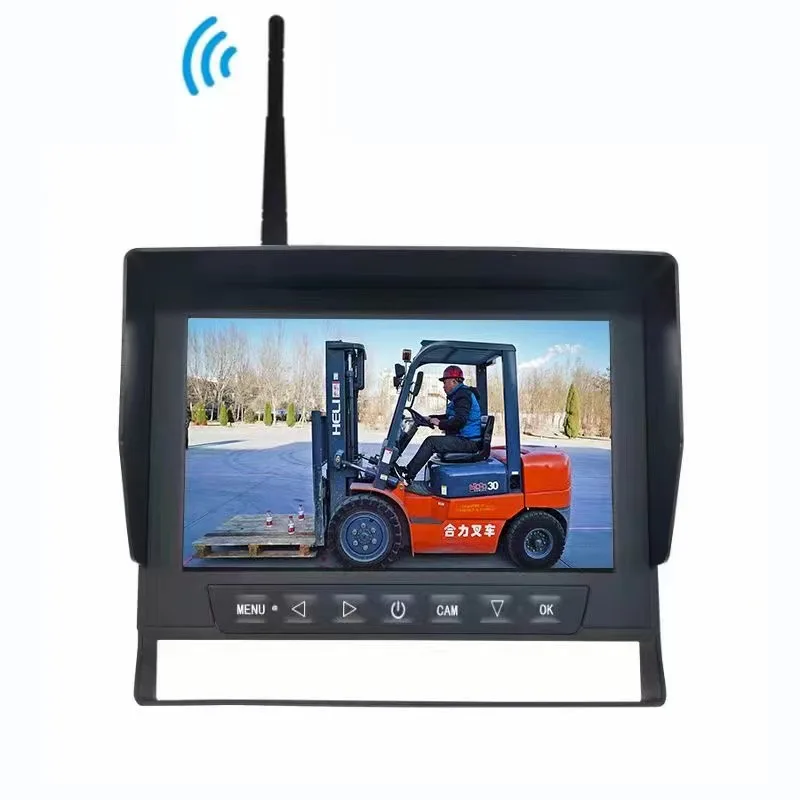 7inch Digital Wireless Waterproof Monitor Forklift Camera
