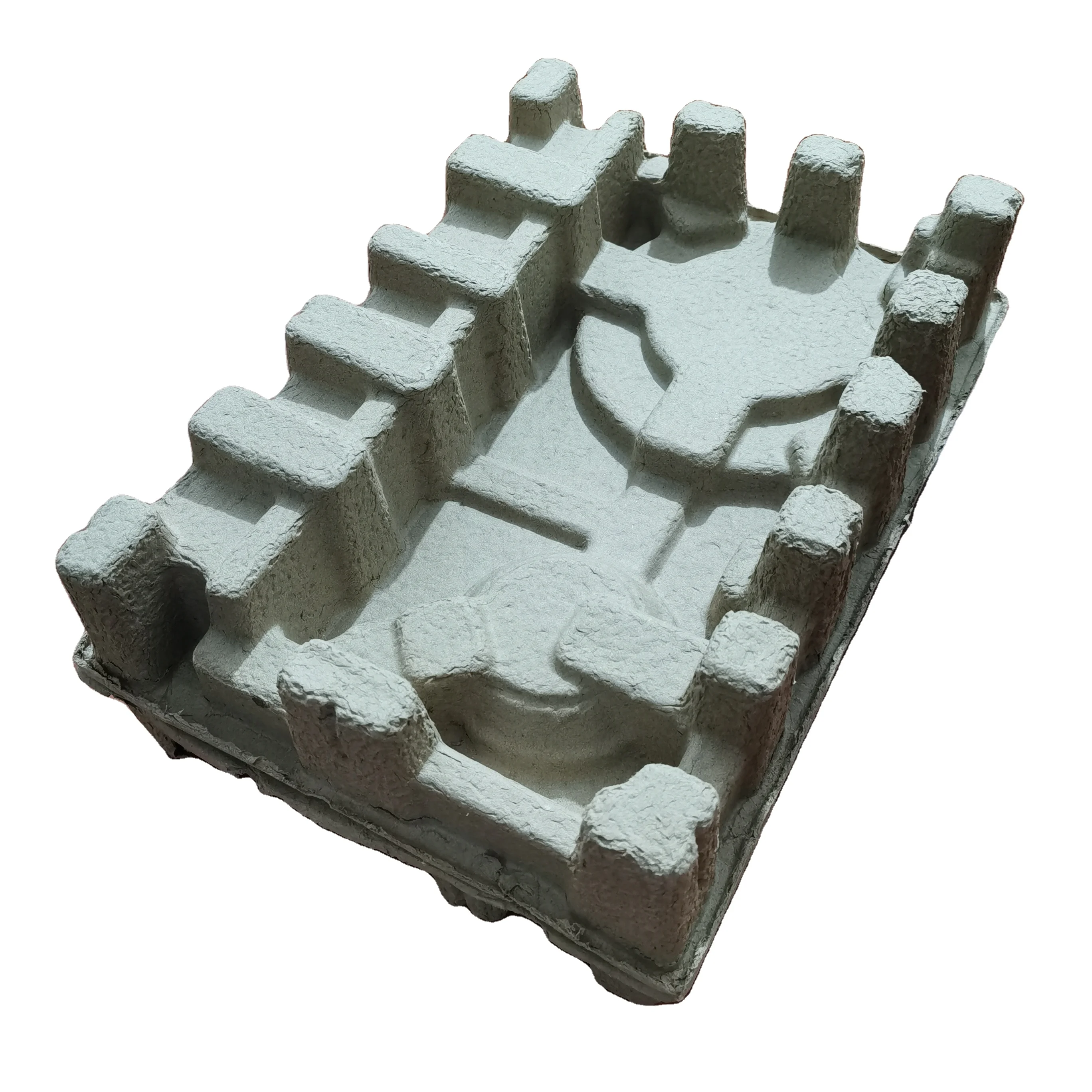 Custom Eco Friendly Molded Pulp Packaging Paper Box Insert ...