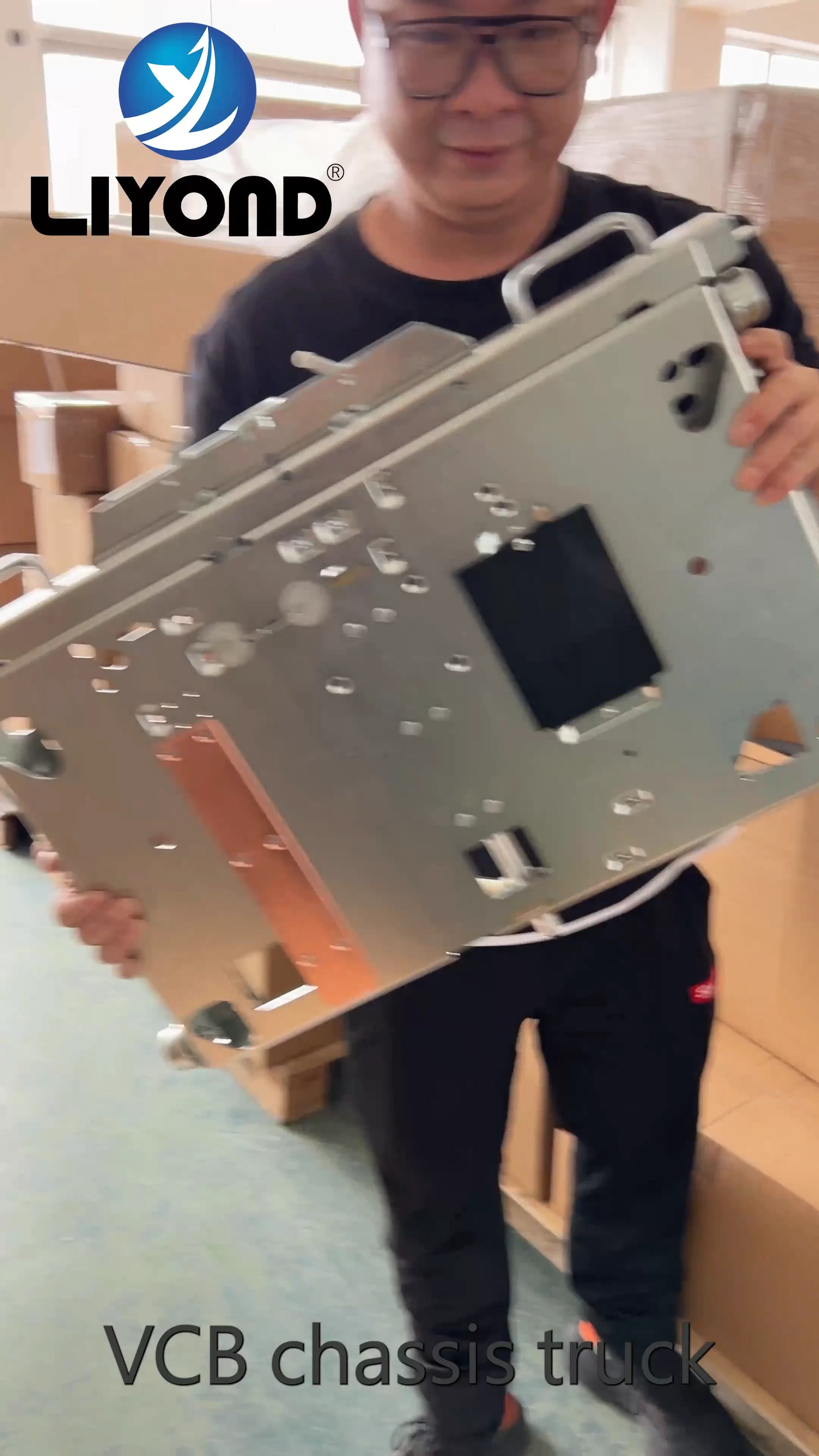 Medium Voltage Vacuum Circuit Breaker Parts Motor Chassis Truck Vcb Trolley - Buy Vcb Trolley ...