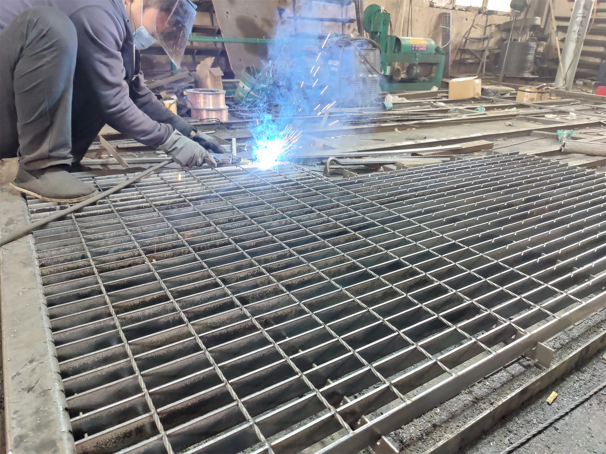 Metal Steel Grating Storm Drainage Cover Gully Pit Sump Drain Steel ...