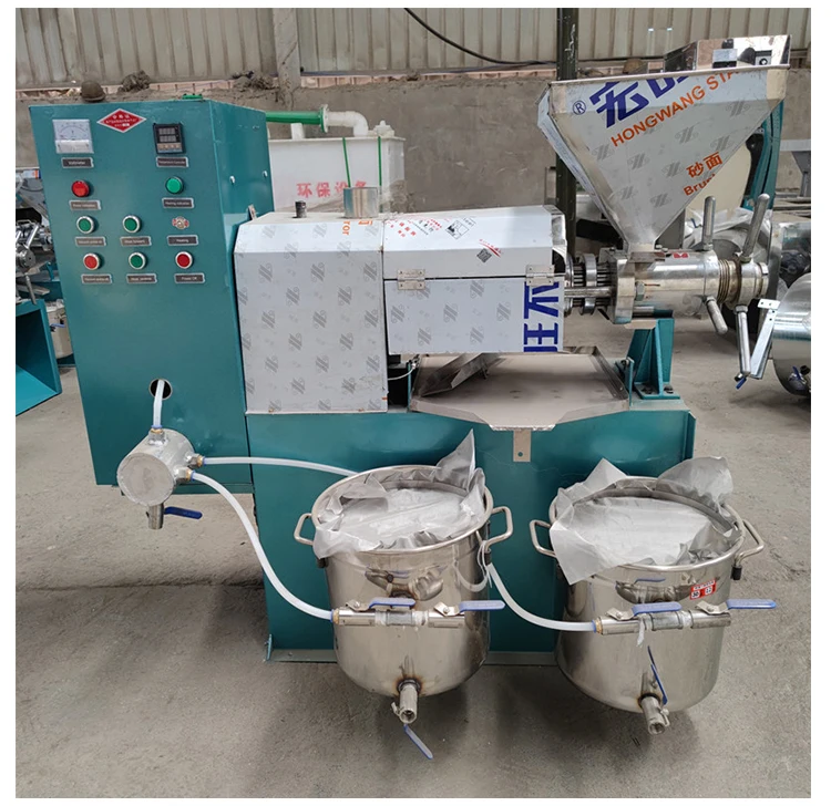 Soyabeans & Sunflower Oil Press Machine - High Yield & Quality