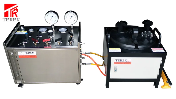 Terek Portable Safety Valve Test Bench 500 Bar Test Pressure With Water ...