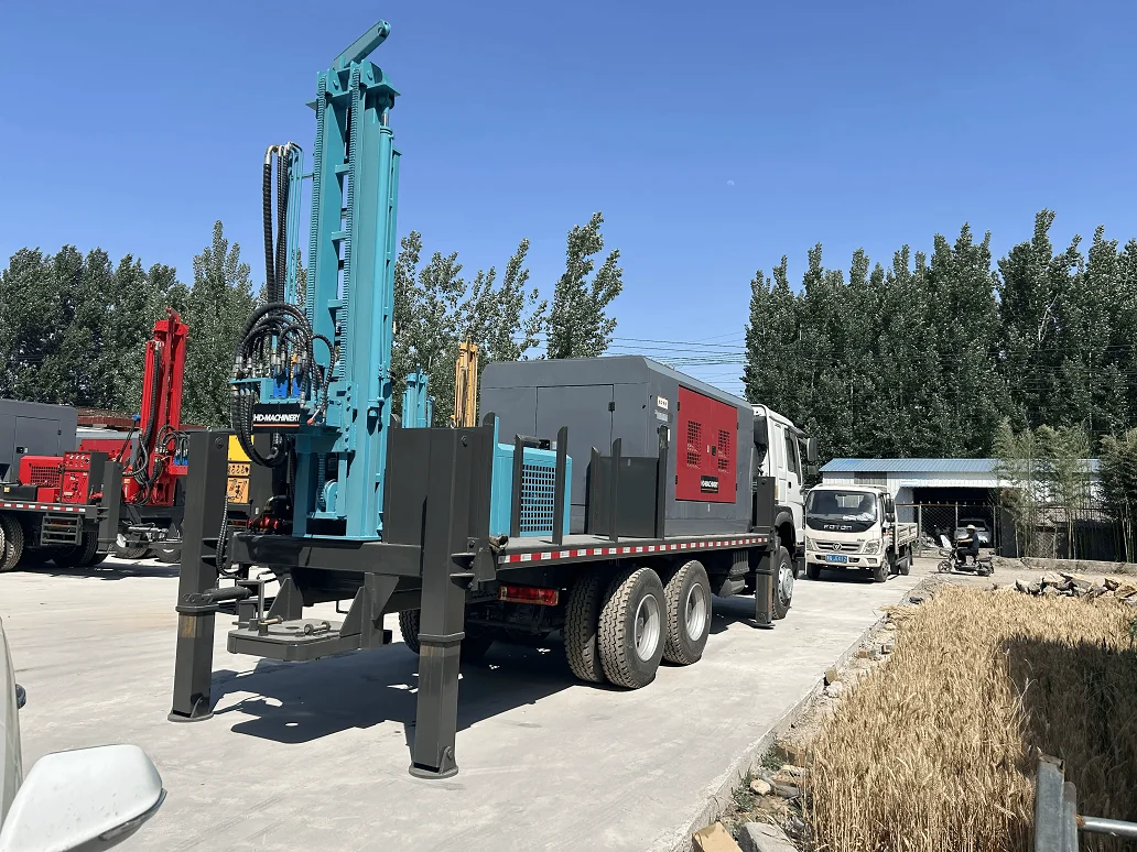 Top Chinese Water Well Drilling Rigs - HDT-600 600M Efficient