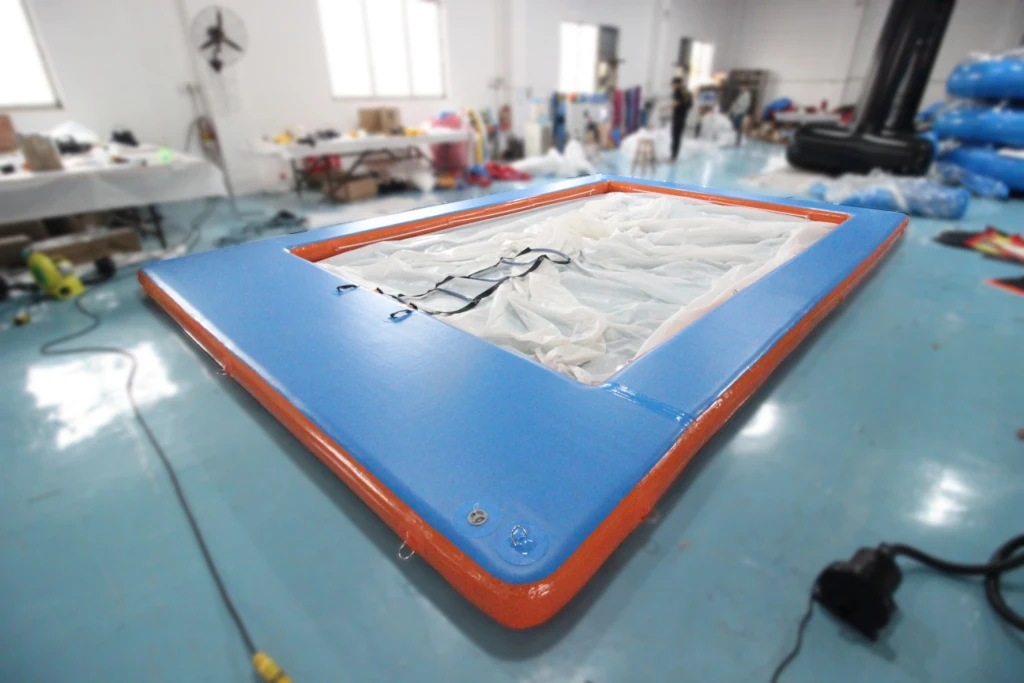 Portable Dwf Inflatable Yacht Sea Pool Outdoor Leisure Floating Ocean ...