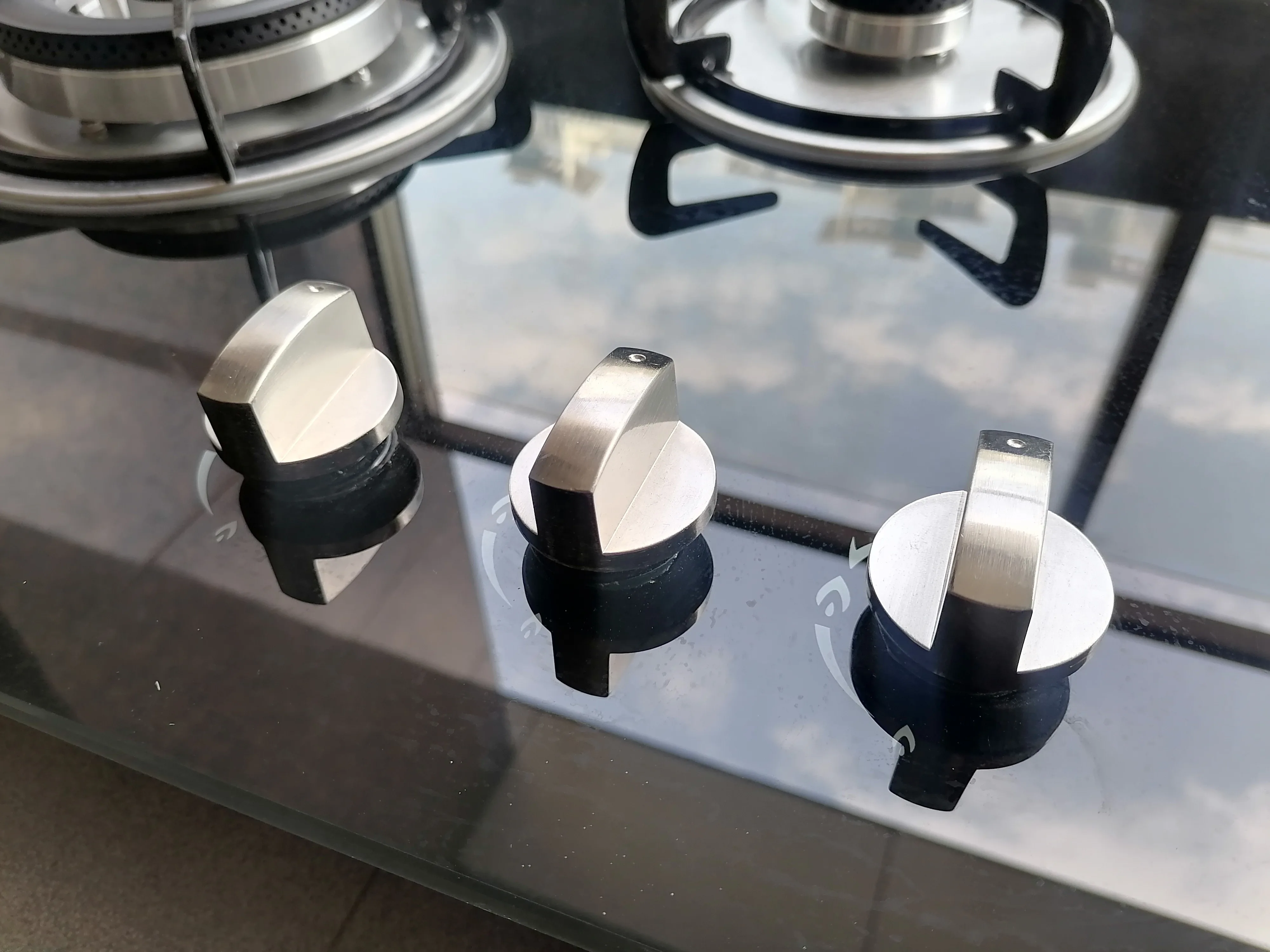 5-Burner Gas & Electric Stainless Steel Surface Built-In Kitchen ...