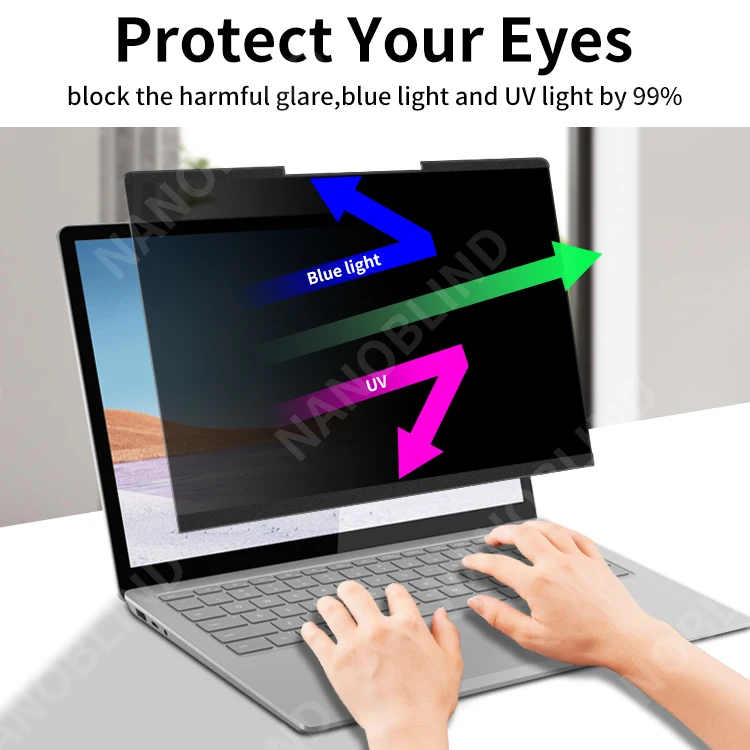 Surface Laptop 15inch Anti-peeking Filter 4 Sides Notebook Privacy ...