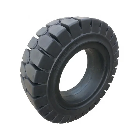 3 Ton Solid Forklift Truck Tire 700x12 Solid Tire Forklift Tyres Rubber ...