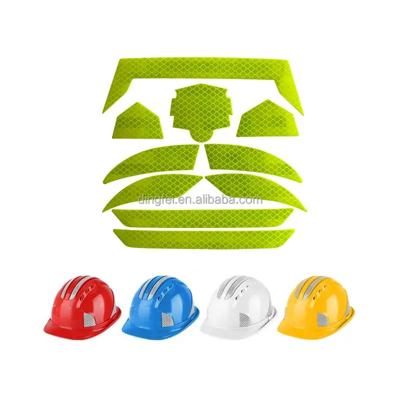 Manufacturer Hi-vis Hard Hat Sticker Customize Logo Self Adhesive ...