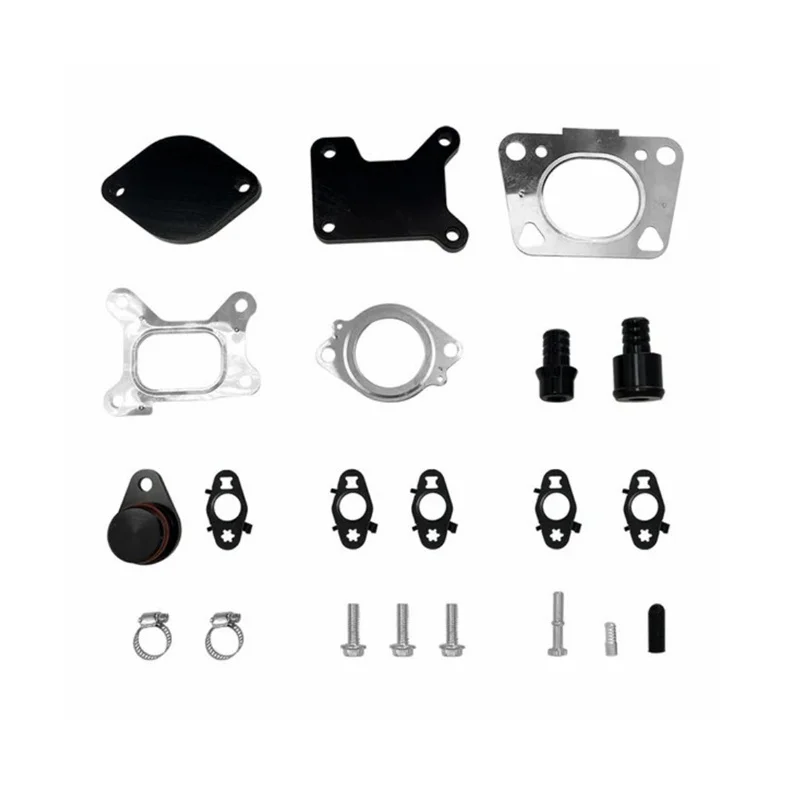 Egr Valve Cooler Delete Kit For 2017-2023 6.6l Duramax L5p - Buy L5p ...