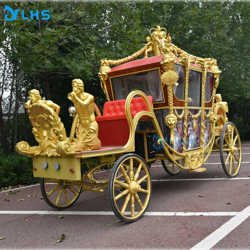 High Quality Wedding Electric Horse Carriage Elegant Sculpture Royal ...