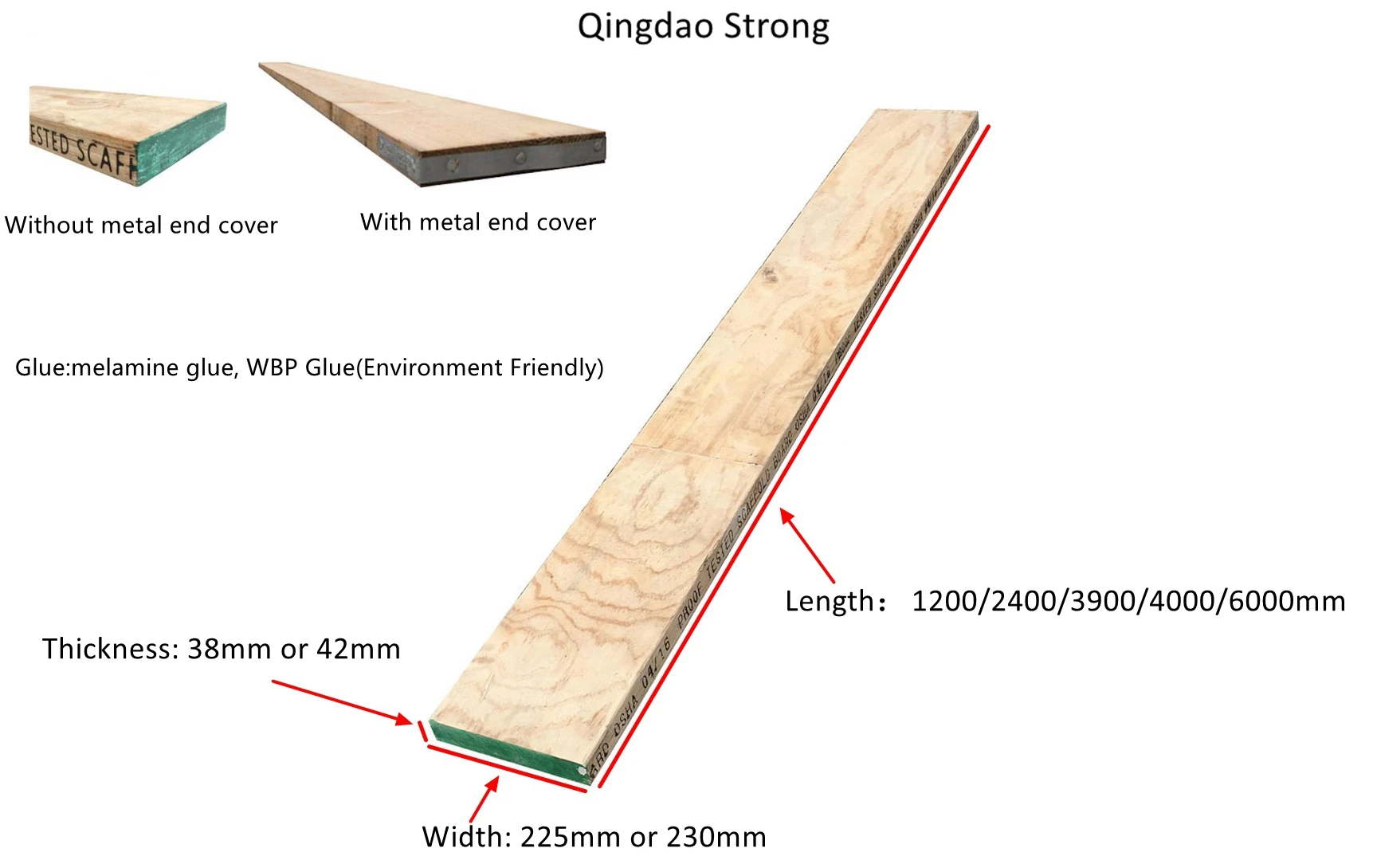 Canada Using Customized OSHA Pine LVL Scaffold Wooden Board Scaffolding ...