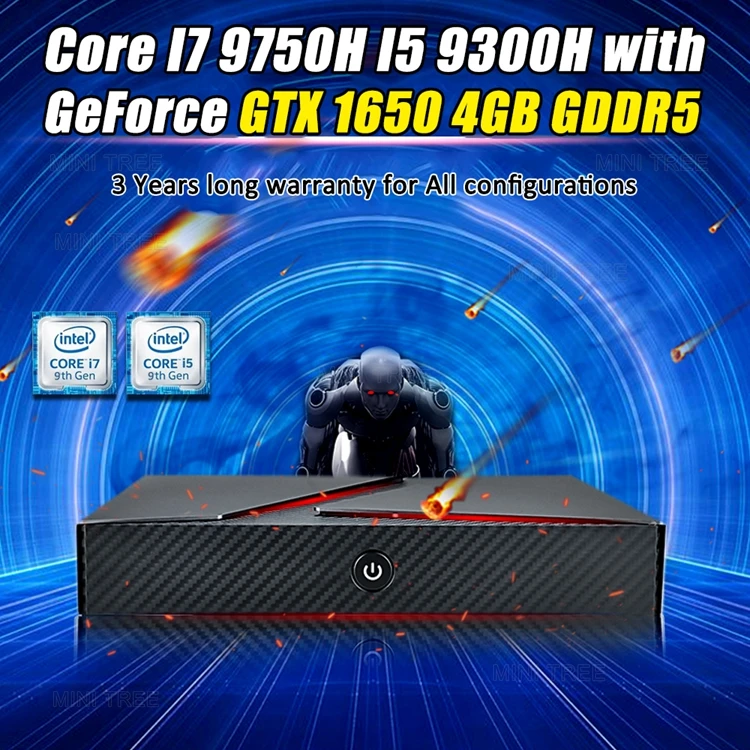 Gaming Mini Pc Geforce Rtx2060 6gb Core I9 10885h I7 10870h 2*ddr4 ...