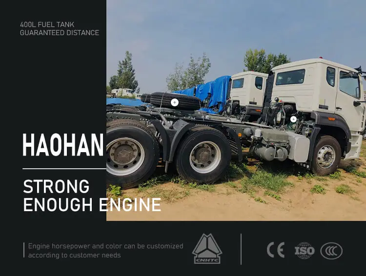 Sinotruck Howo N7 371 HP Tractor Truck - Heavy Duty Performance