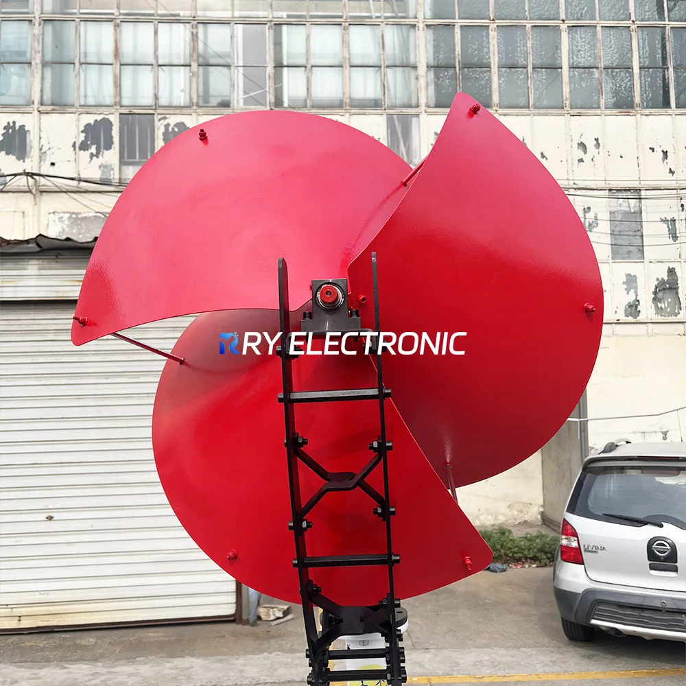 RY Archimedes Spiral Wind Turbine 1KW 24V 48V - Efficient Home Wind ...