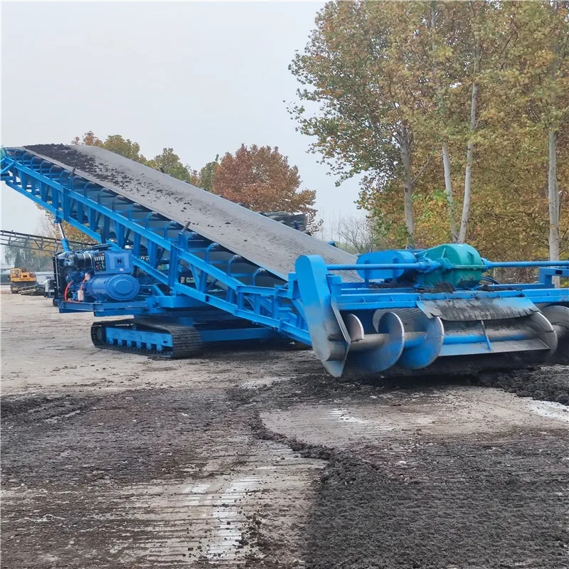 500-ton Spiral Scraper - Efficient Coal Loader & Slag Crawler