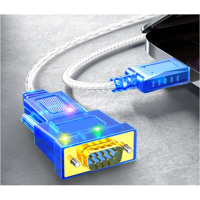 Usb To Rs232 Serial Ca-ble Usb To Db9 P-in Serial Ca-ble Fully ...