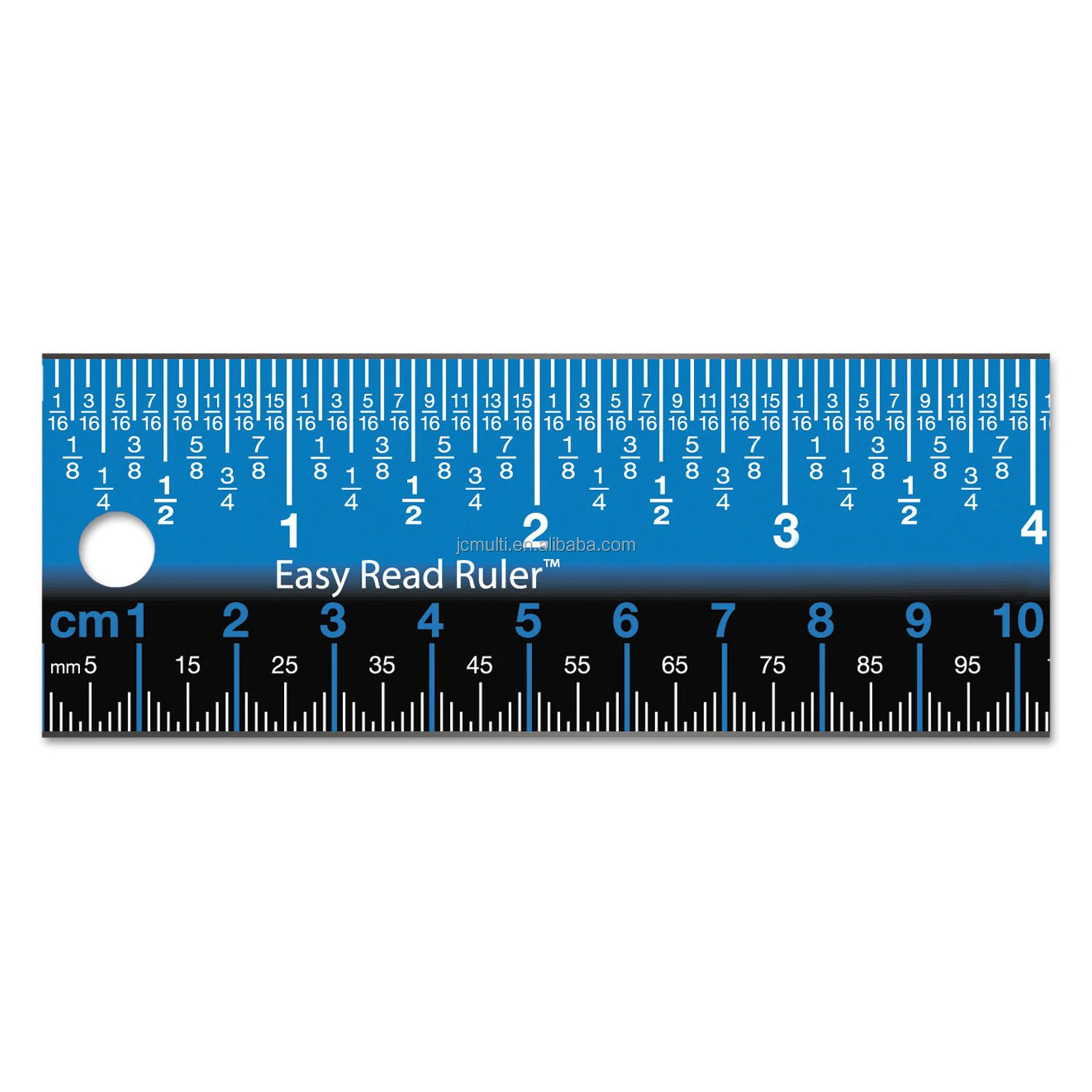 Soft Magnetic Ruler - Easy Read Gradation Marks Between Inches