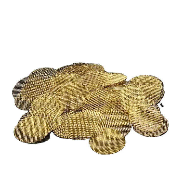 304 Stainless Steel Mesh Discs Rimmed Flat Refining Screen Packs ...