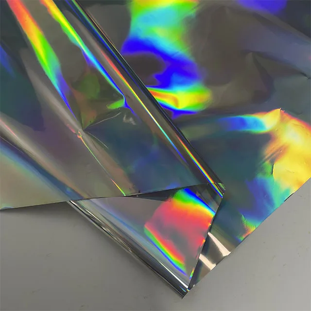 Rainbow Dichroic Iridescent Film - Holographic Packaging