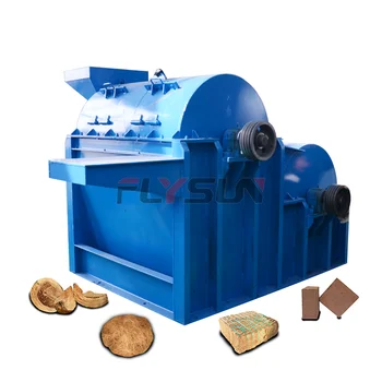 High Quality Coco Peat Making Machine Coconut Fiber Extractor Coir ...