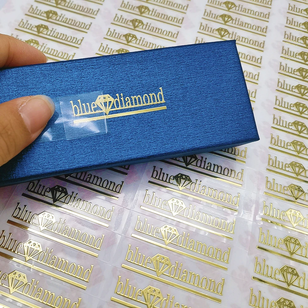 Custom UV Transfer Stickers - Metallic & Embossed