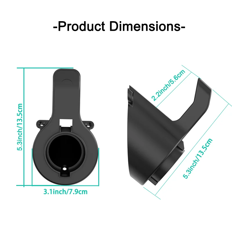 New Condition Wallbox Ev Cable Holder For Gbt Type 2 & Type 1 Tesla Ev ...