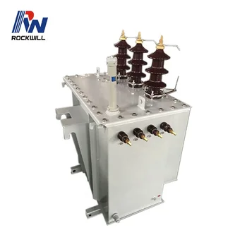 H59 H61 Electric 3 Phase Copper 25kva 50kva Oil Immersed Transformer ...