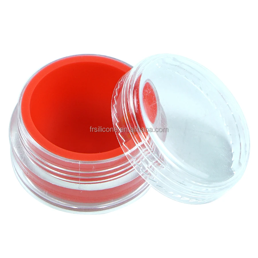 Container Round Plastic And Silicone Container 7 Ml - Buy Storage ...