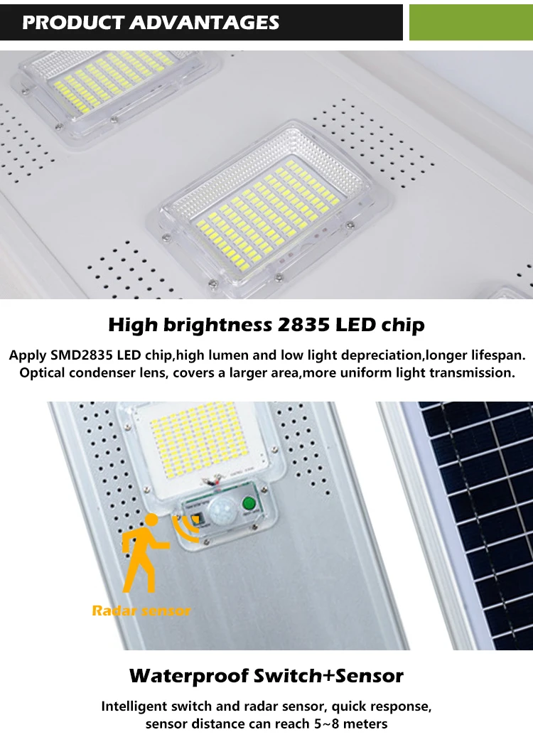 Aluminum LED All in One Solar Street Light Manufacturers and Supplier China - Wholesale Factory ...