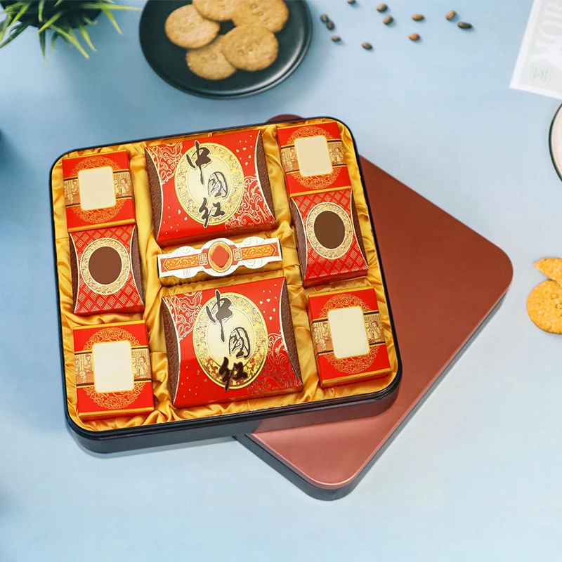 Wholesale Luxury Custom Printed Tin Packaging Box Design