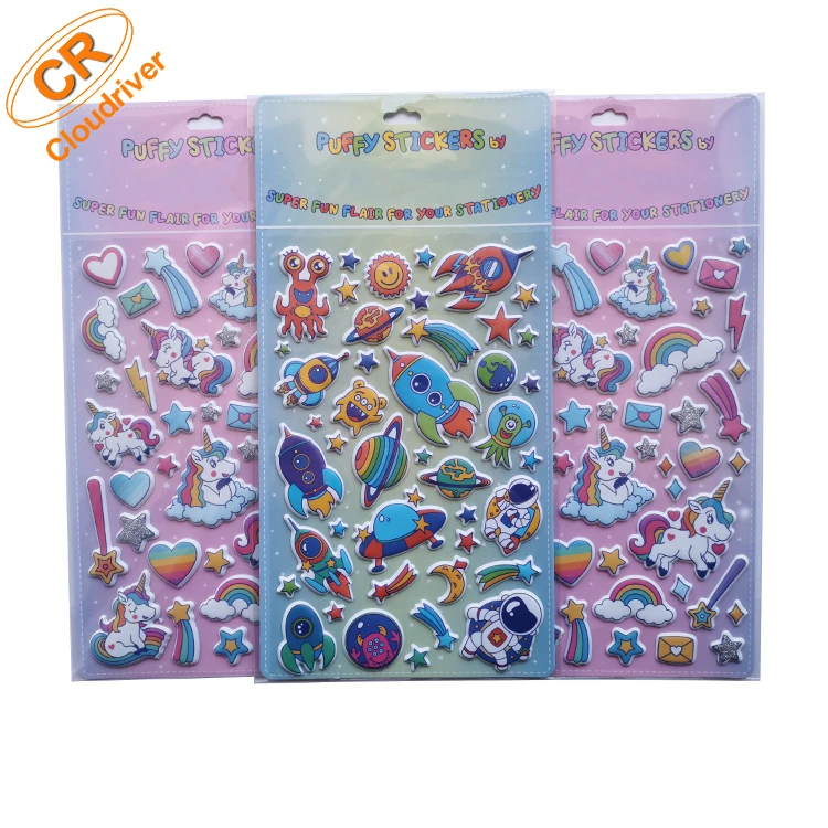 Custom Puffy Sticker Maker - Create 3D Pop up Stickers