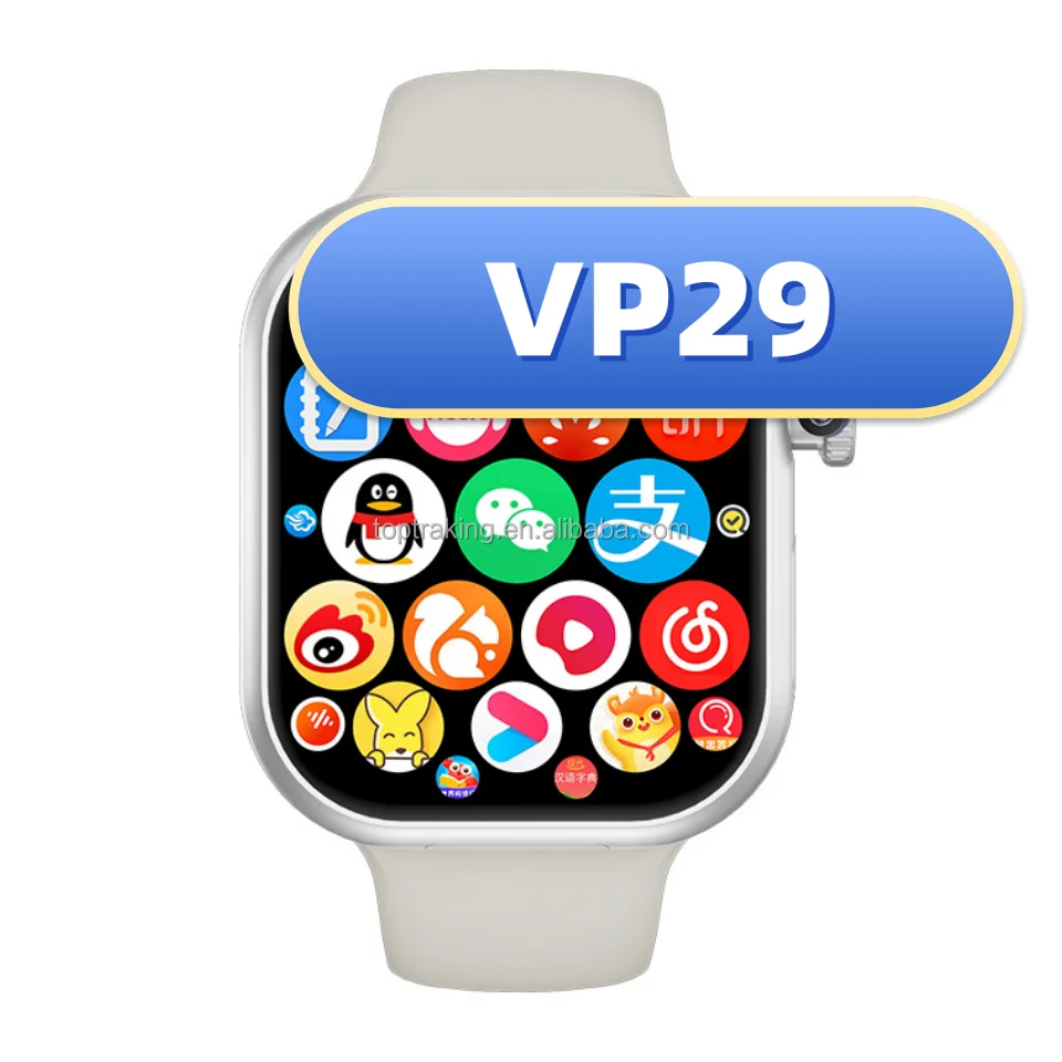 VP29 Smartwatch 4G Android - 2.2" AMOLED Display, GPS, Video Call, App ...