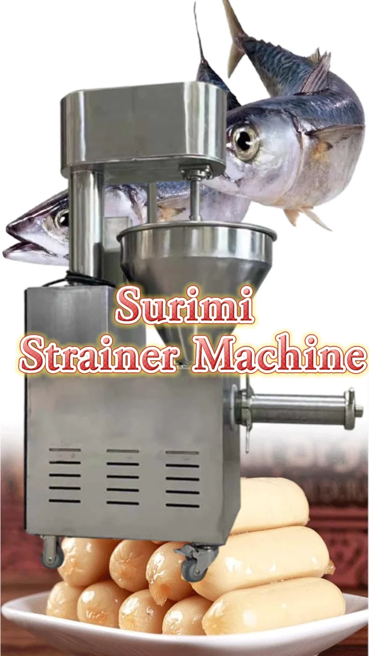 Factory Price Fish Paste Impurities Filter Machine Fish Meat Bone ...
