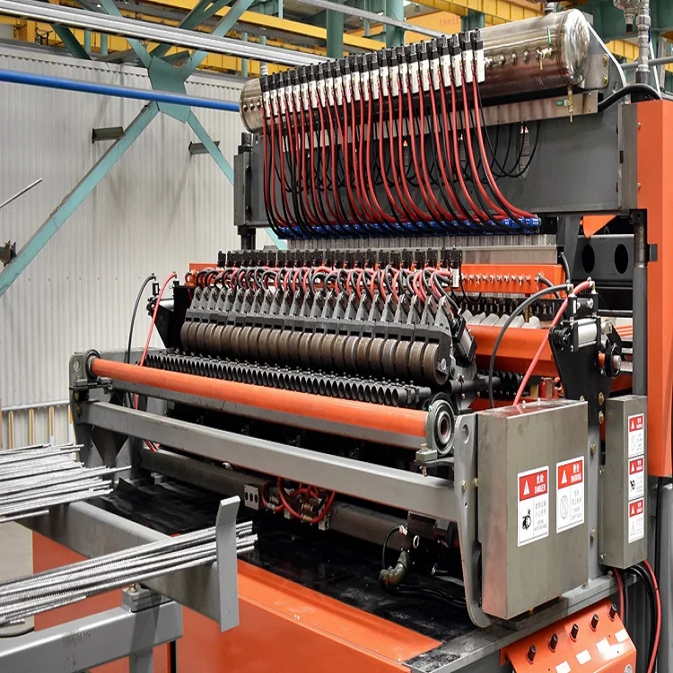 Reinforcing Automatic Steel Rebar Wire Mesh Welding Machine - Buy Rebar ...